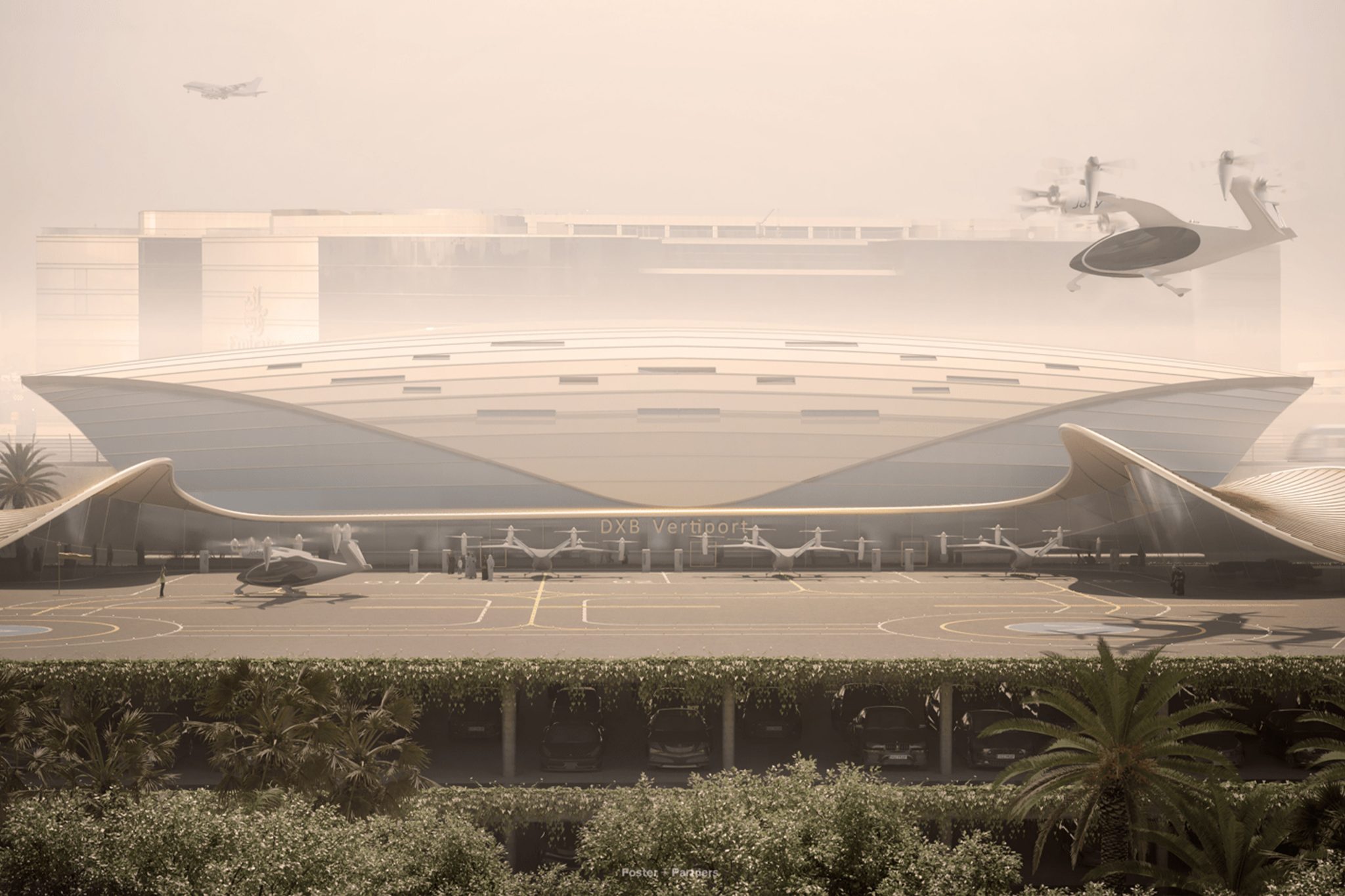 Vertiport Terminal by Foster + Partners - OpenSpace